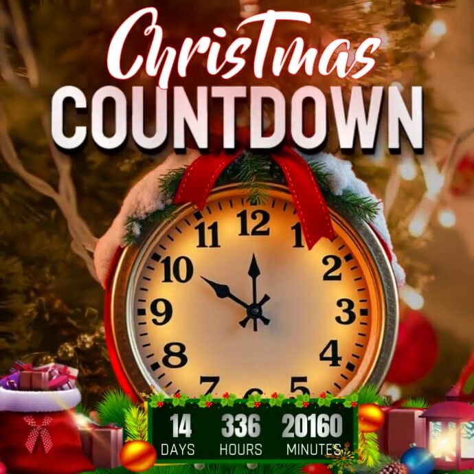 Copy of Christmas Countdown | PosterMyWall