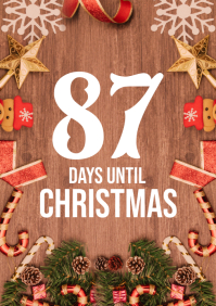 Christmas Countdown Template | PosterMyWall