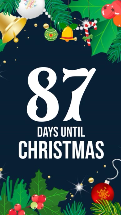 Christmas Countdown Template | PosterMyWall