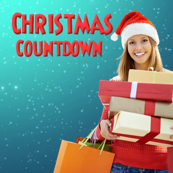 Christmas countdown Template | PosterMyWall