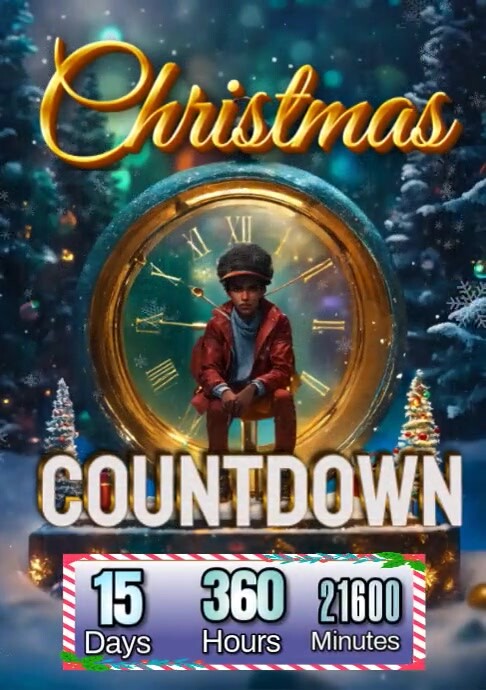 Copy of Christmas Countdown | PosterMyWall
