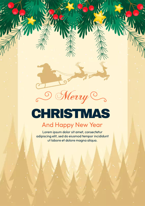 Christmas Day Celebration Template | PosterMyWall