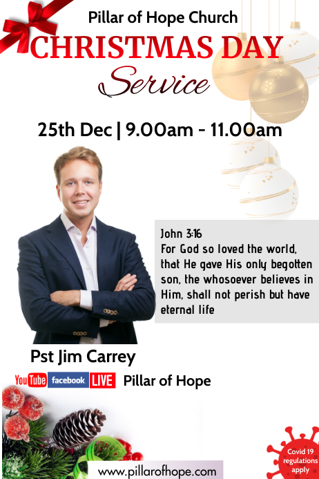 Christmas day Template | PosterMyWall