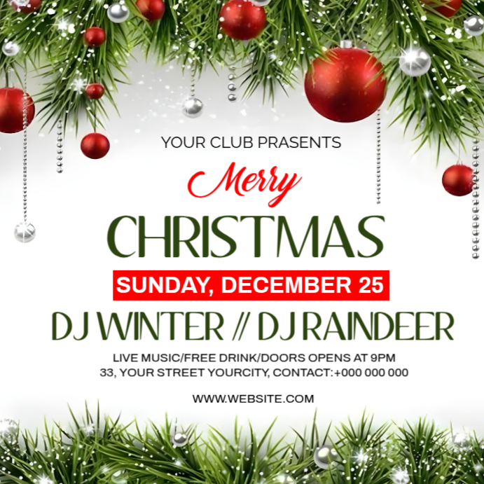 Plantilla de Christmas Day Instagram Post | PosterMyWall