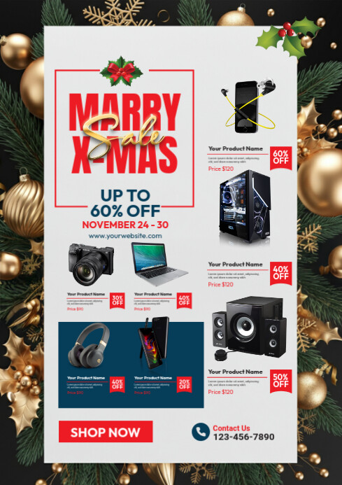 Copy of Christmas deals flyer | PosterMyWall
