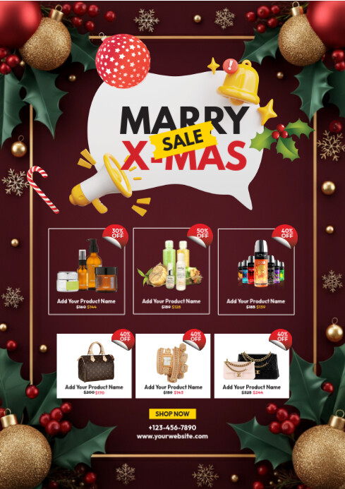 Copy of Christmas deals flyer | PosterMyWall