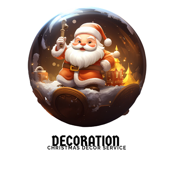 Plantilla de Christmas Decor Logo | PosterMyWall