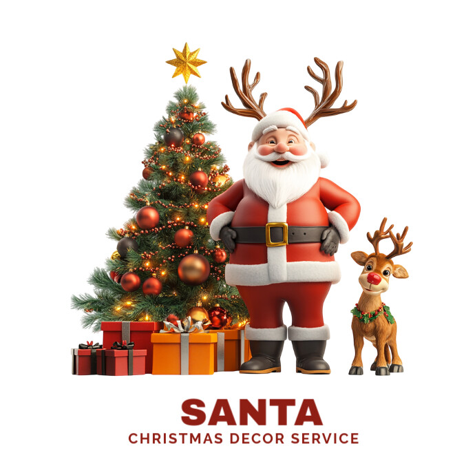 Copy of Christmas Decor Logo | PosterMyWall