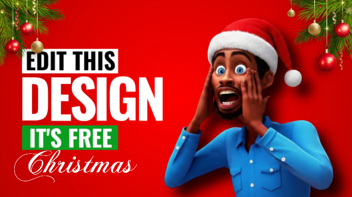christmas design free Modelo | PosterMyWall