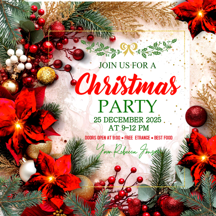 Christmas Template | PosterMyWall