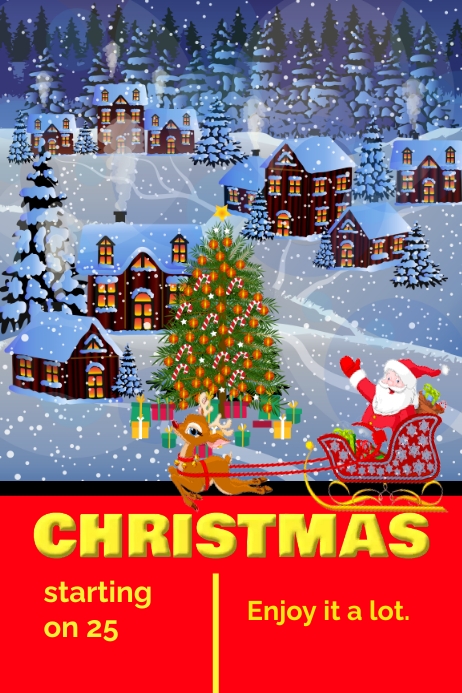 Christmas Template | PosterMyWall