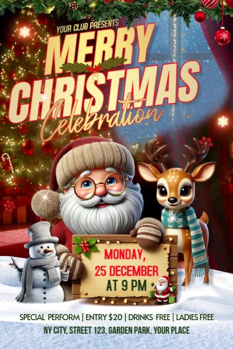 Christmas Template | PosterMyWall