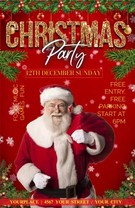 christmas Template | PosterMyWall