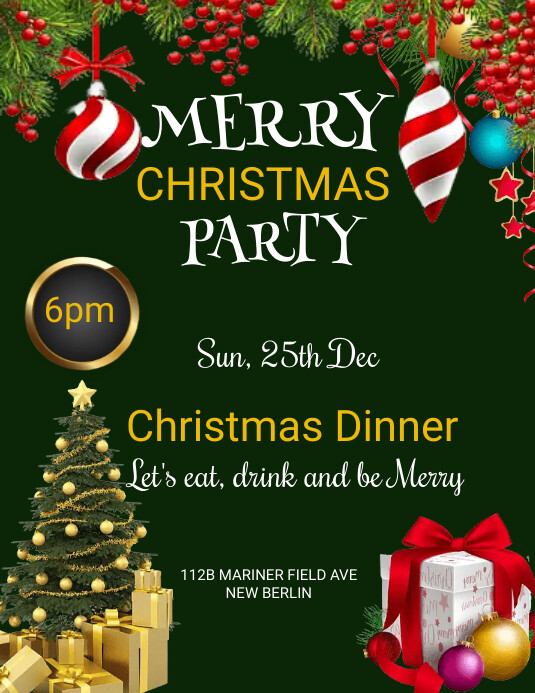 Christmas Templat | PosterMyWall