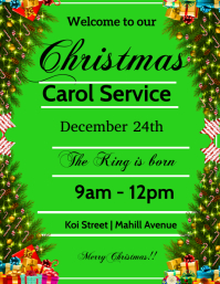 Christmas Concert Invitation Template | PosterMyWall