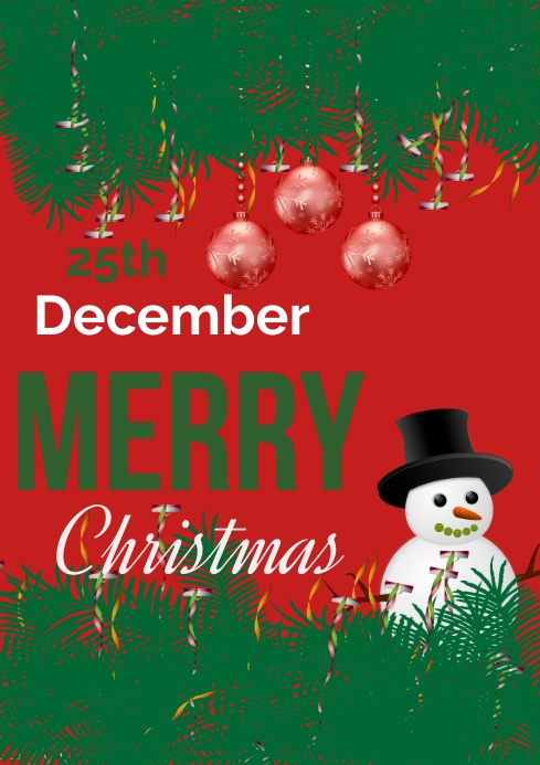 Christmas Template | PosterMyWall