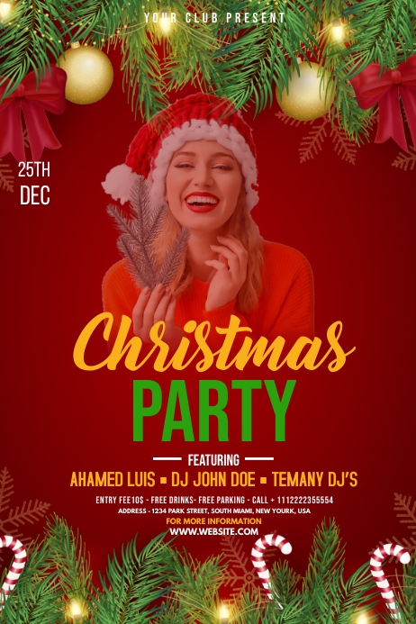 christmas Template | PosterMyWall