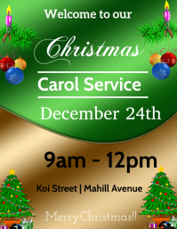 Christmas Concert Invitation Template | PosterMyWall