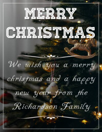 Christmas open house flyer Template | PosterMyWall