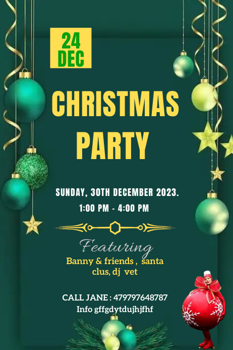 christmas Template | PosterMyWall