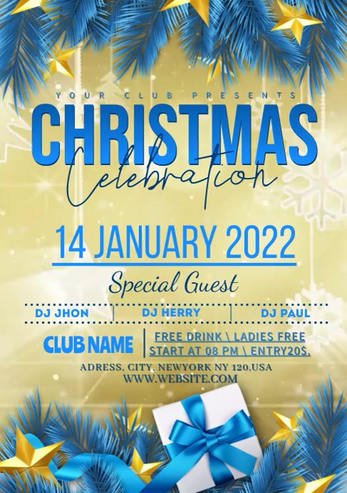 Christmas Template | PosterMyWall