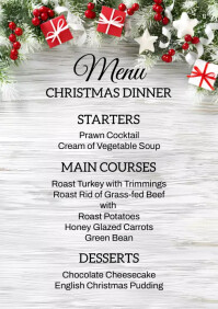 Christmas Dinner Template | PosterMyWall