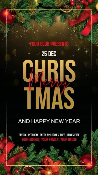 Christmas Display Template | PosterMyWall