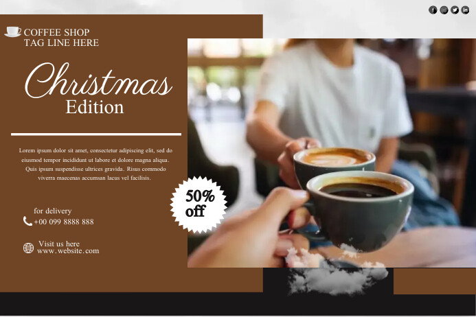 Christmas Edition Ads Template | PosterMyWall