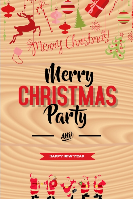CHRISTMAS EVE Template | PosterMyWall