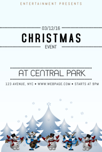 Winter Concert Flyer template | PosterMyWall