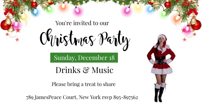 Christmas event Template | PosterMyWall