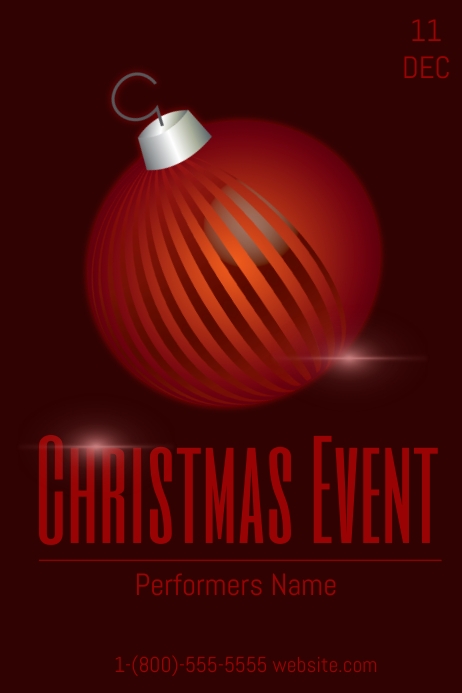 Christmas Event Template | PosterMyWall