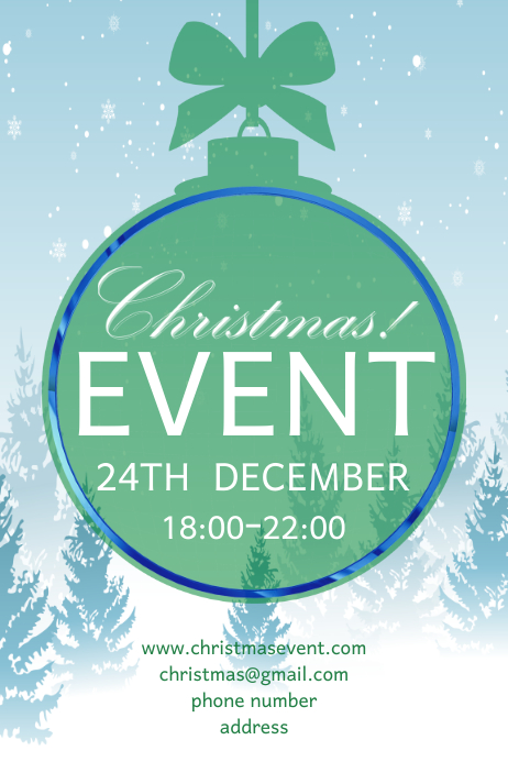 Christmas Event Template | PosterMyWall