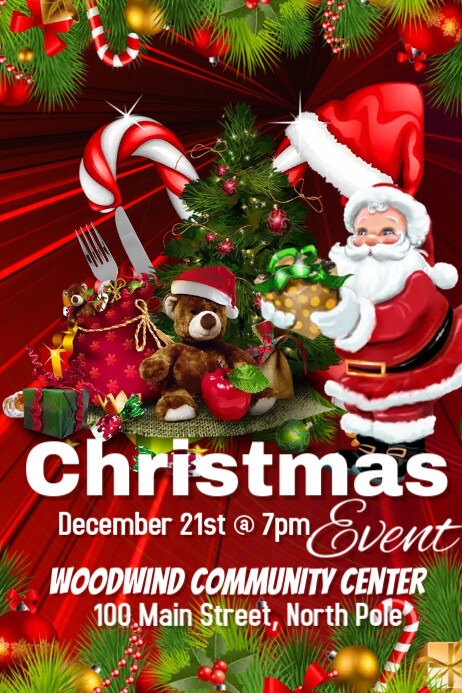 Christmas Event Template | PosterMyWall