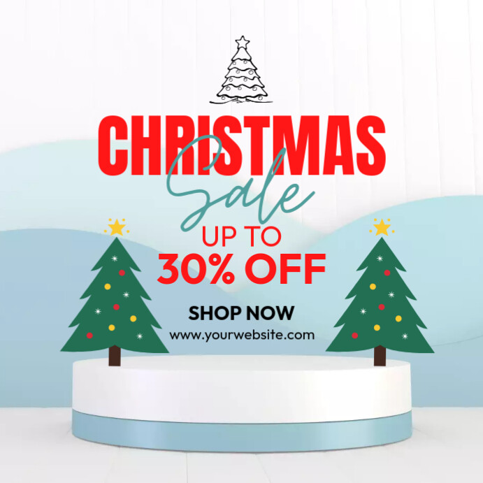 Christmas Event Instagram Post Template | PosterMyWall