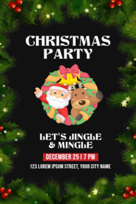 Christmas Party Event Template | PosterMyWall