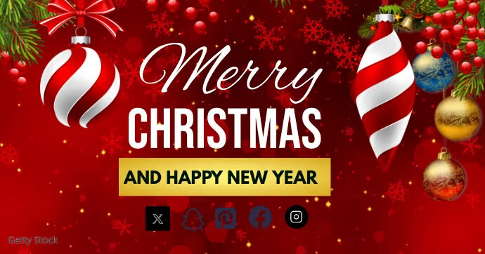 Plantilla de Christmas Facebook Post Design | PosterMyWall