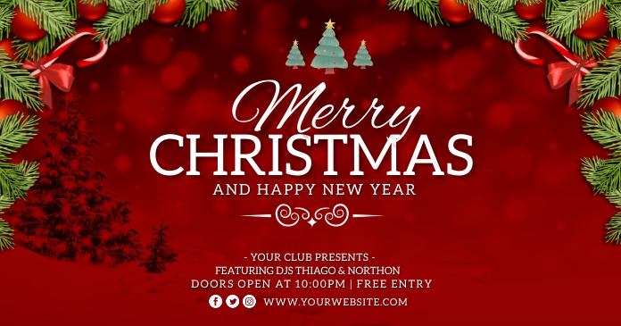 Christmas Facebook Post Template | PosterMyWall
