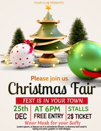 Christmas Craft Fair flyer template | PosterMyWall