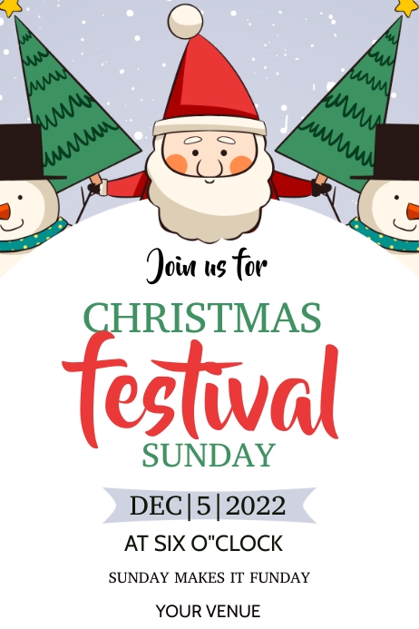 Christmas Fair Template | PosterMyWall