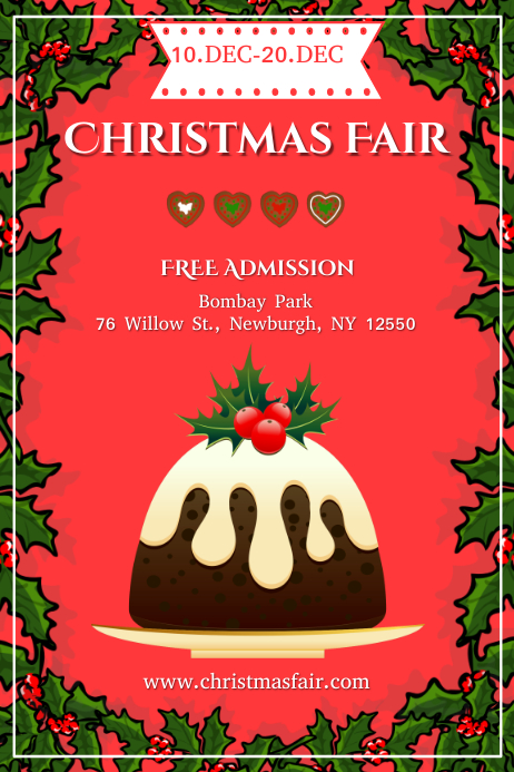 christmas fair Template | PosterMyWall