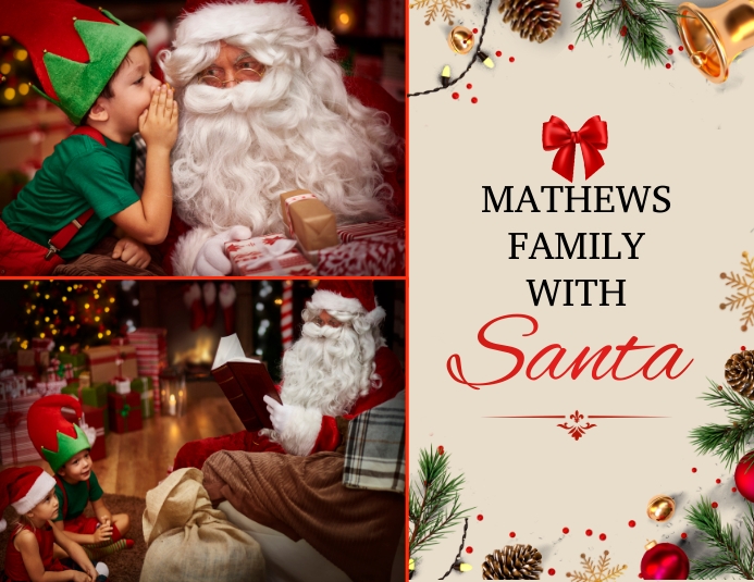 christmas family collage Template | PosterMyWall