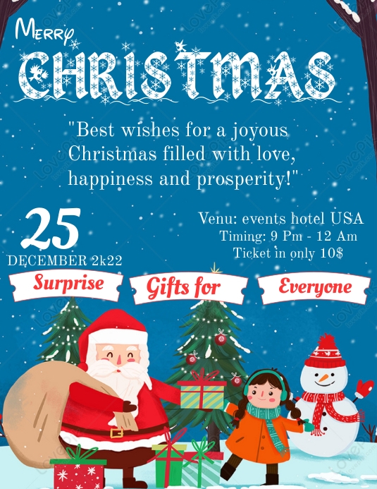 Christmas flyer, Christmas, Christmas wishes Template | PosterMyWall