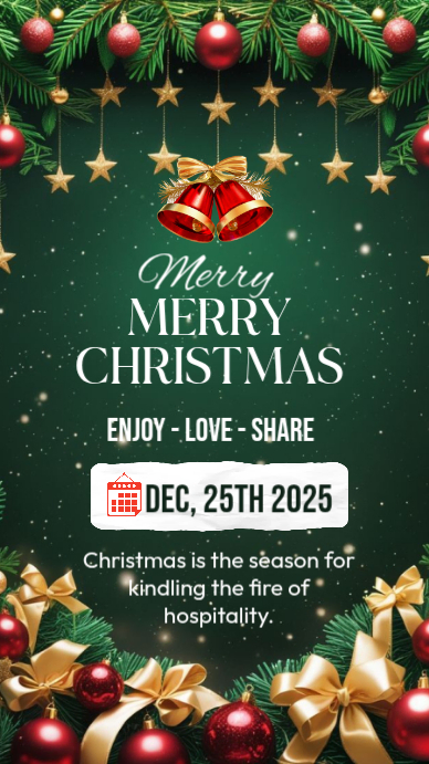 Christmas flyer Template | PosterMyWall