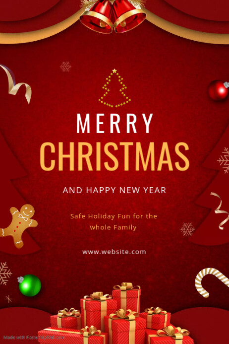 christmas flyer Templat | PosterMyWall
