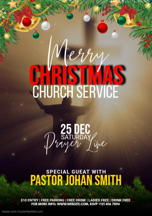 Christmas Flyer design Template | PosterMyWall