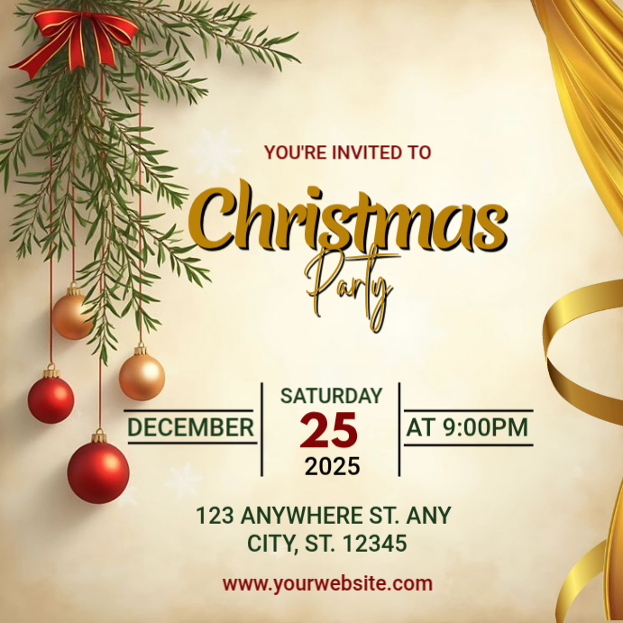 CHRISTMAS FLYER Template | PosterMyWall
