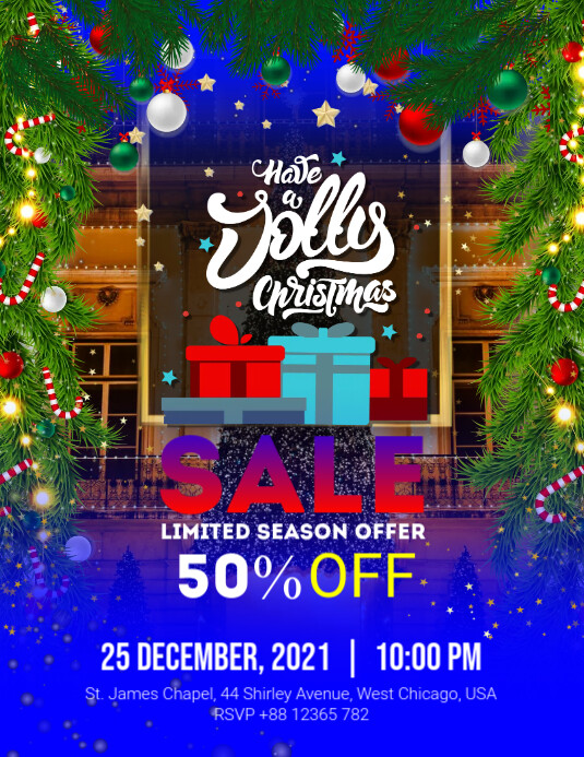 Brosur Desain Pamflet Natal Templat | PosterMyWall