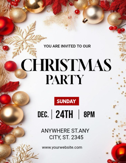 CHRISTMAS FLYER Template | PosterMyWall