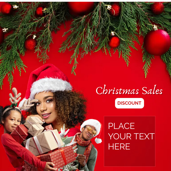 Christmas flyer Template | PosterMyWall
